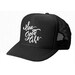 The Good Life Trucker Hat - Womens Mens Snap Back Trucker Style Mesh ...