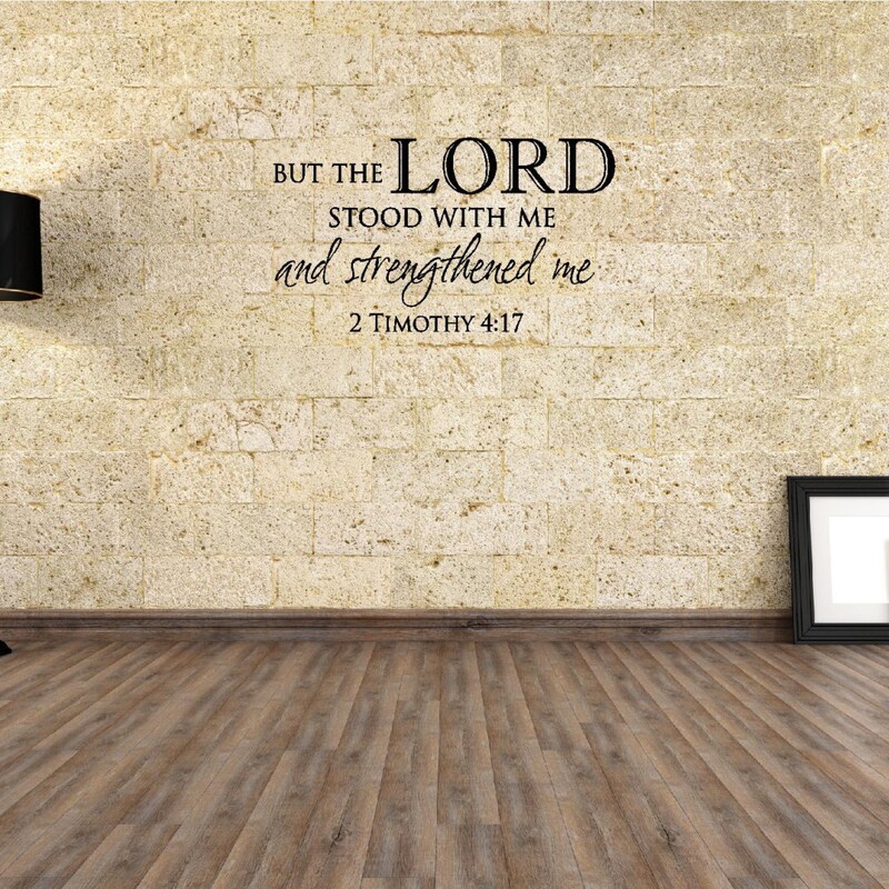 Lord Stood With Me - Etsy