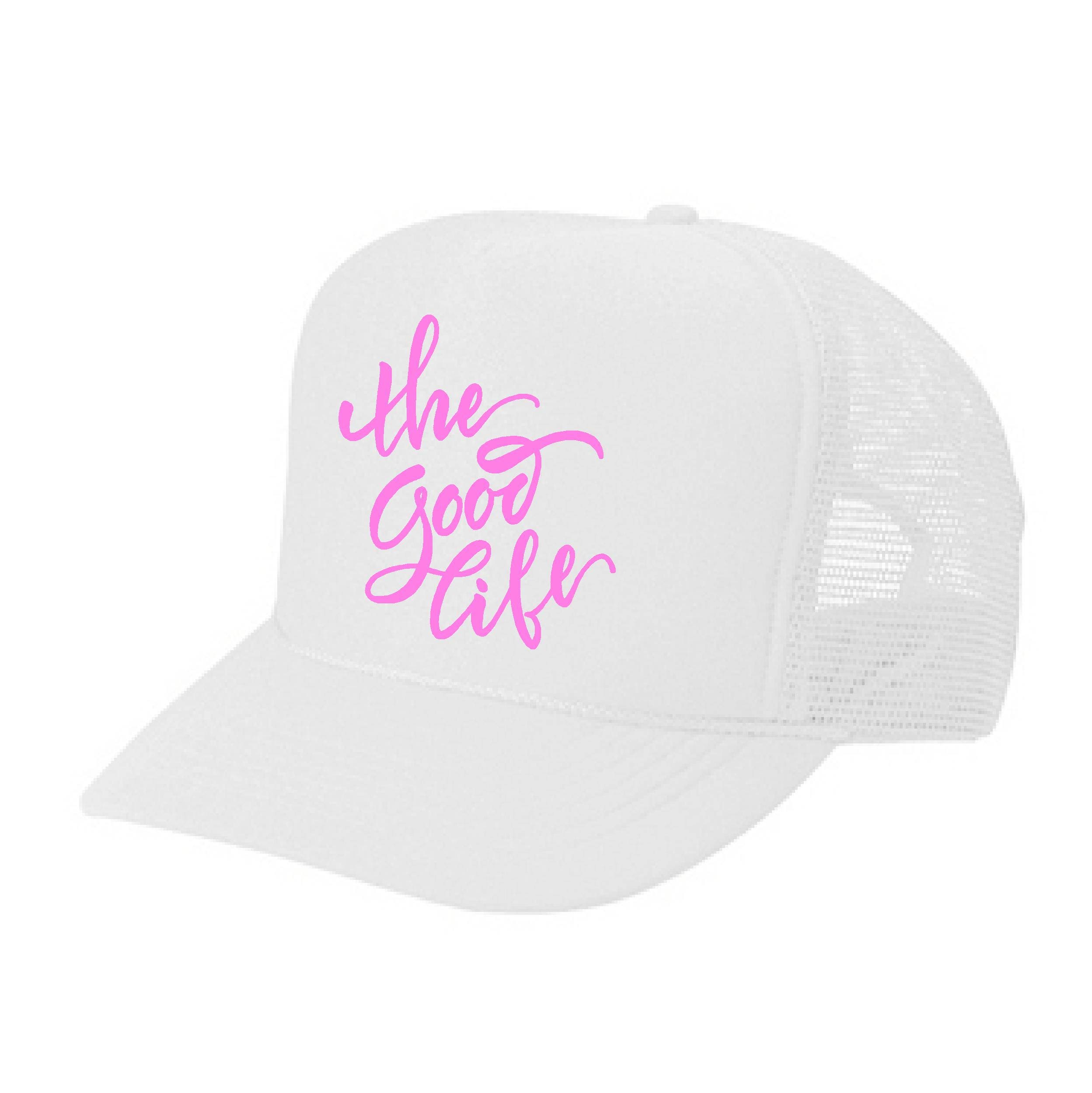 The Good Life Trucker Hat Womens Mens Snap Back Trucker | Etsy