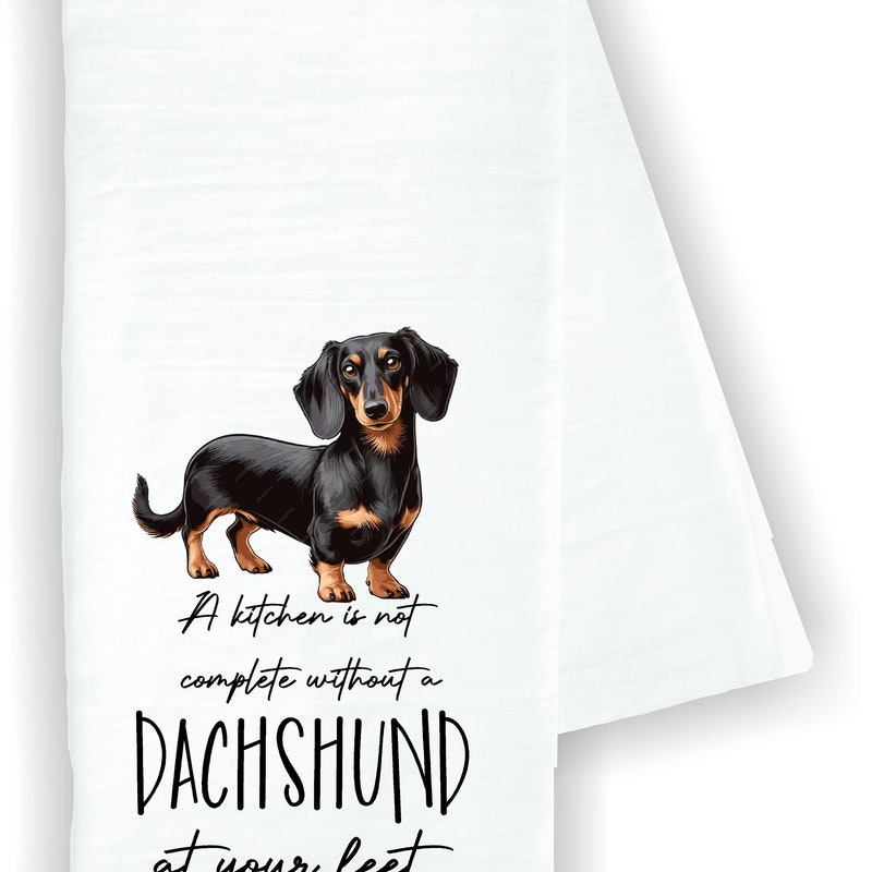 Dachshund Bath Hand Towels - Etsy