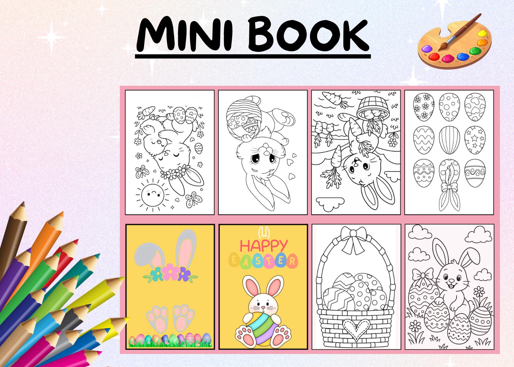 Printable Easter Mini Book for Kids | Easter Activity Book | Easter ...