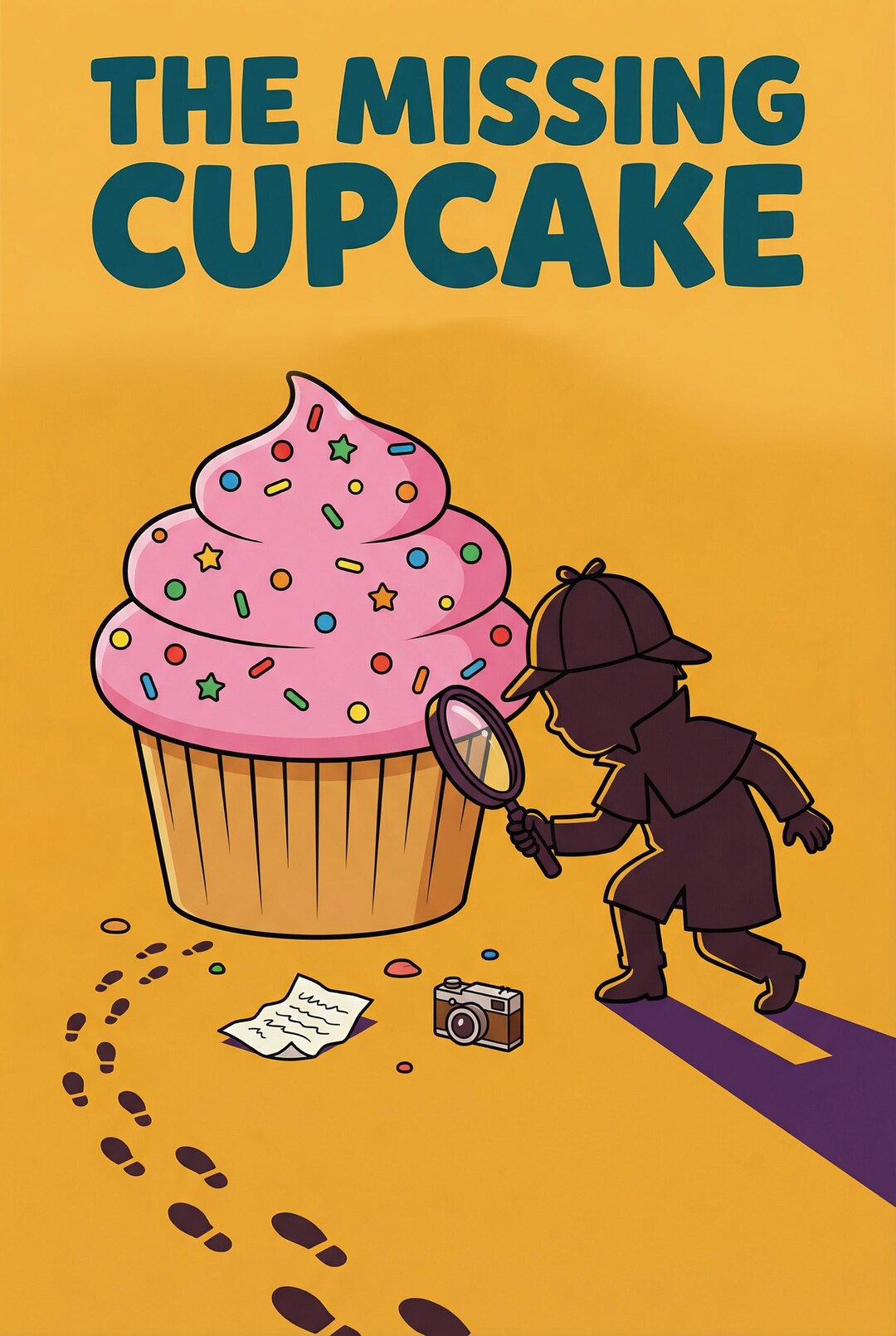 The Missing Cupcake | Printable Kids Mystery Game | Detective Adventure ...
