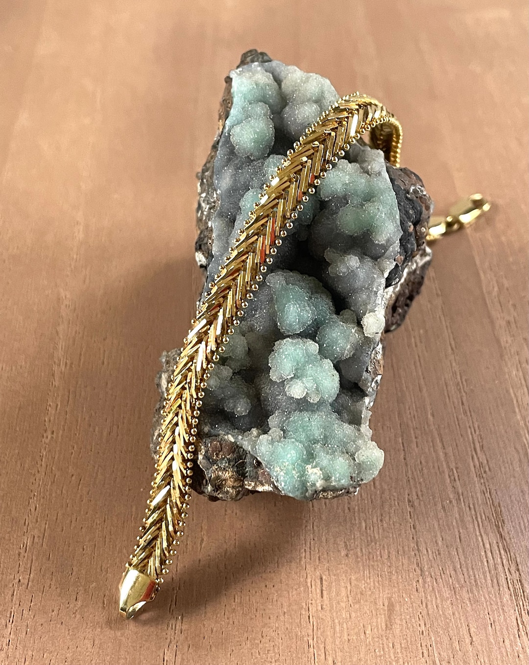 MILOR Italy Gold Sterling Silver Chevron Woven 7 Bracelet - Etsy