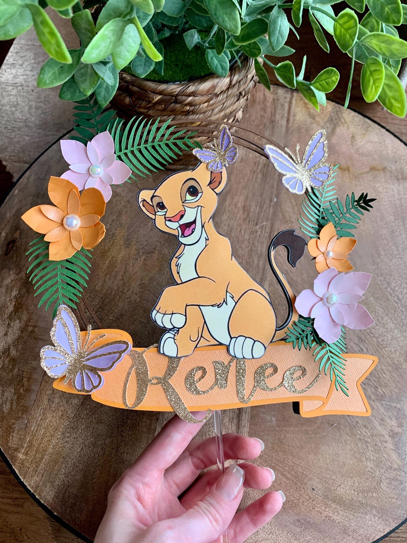 Nala Cake Topper: Lion King Safari Birthday Party Decor - Etsy
