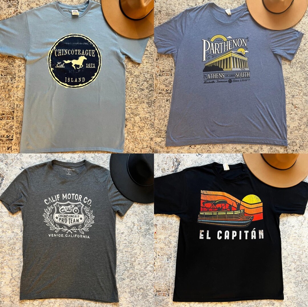 4 Bundle Lot of Vintage T Shirts - Etsy