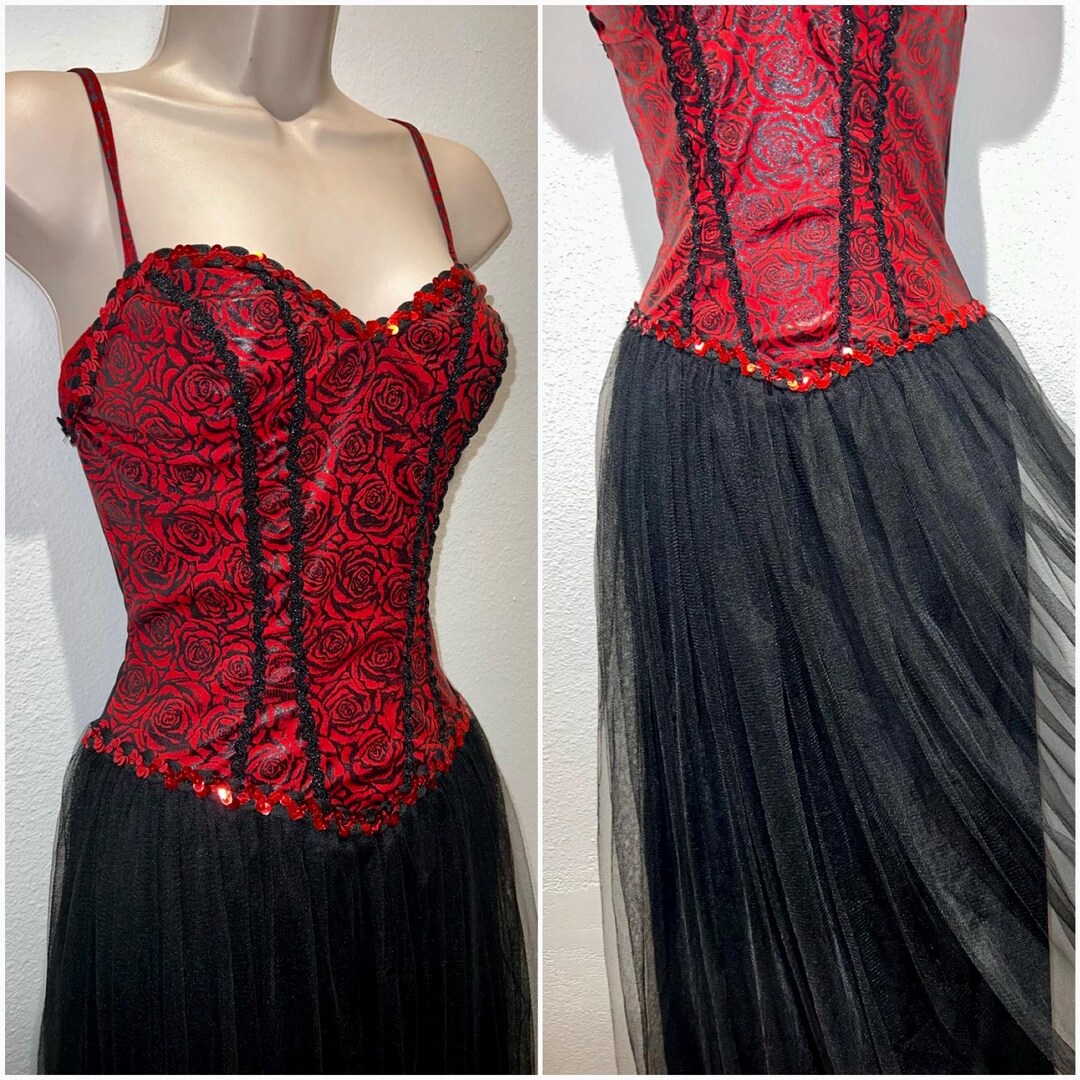 Beautiful Queen of Roses Halloween Costume - Etsy