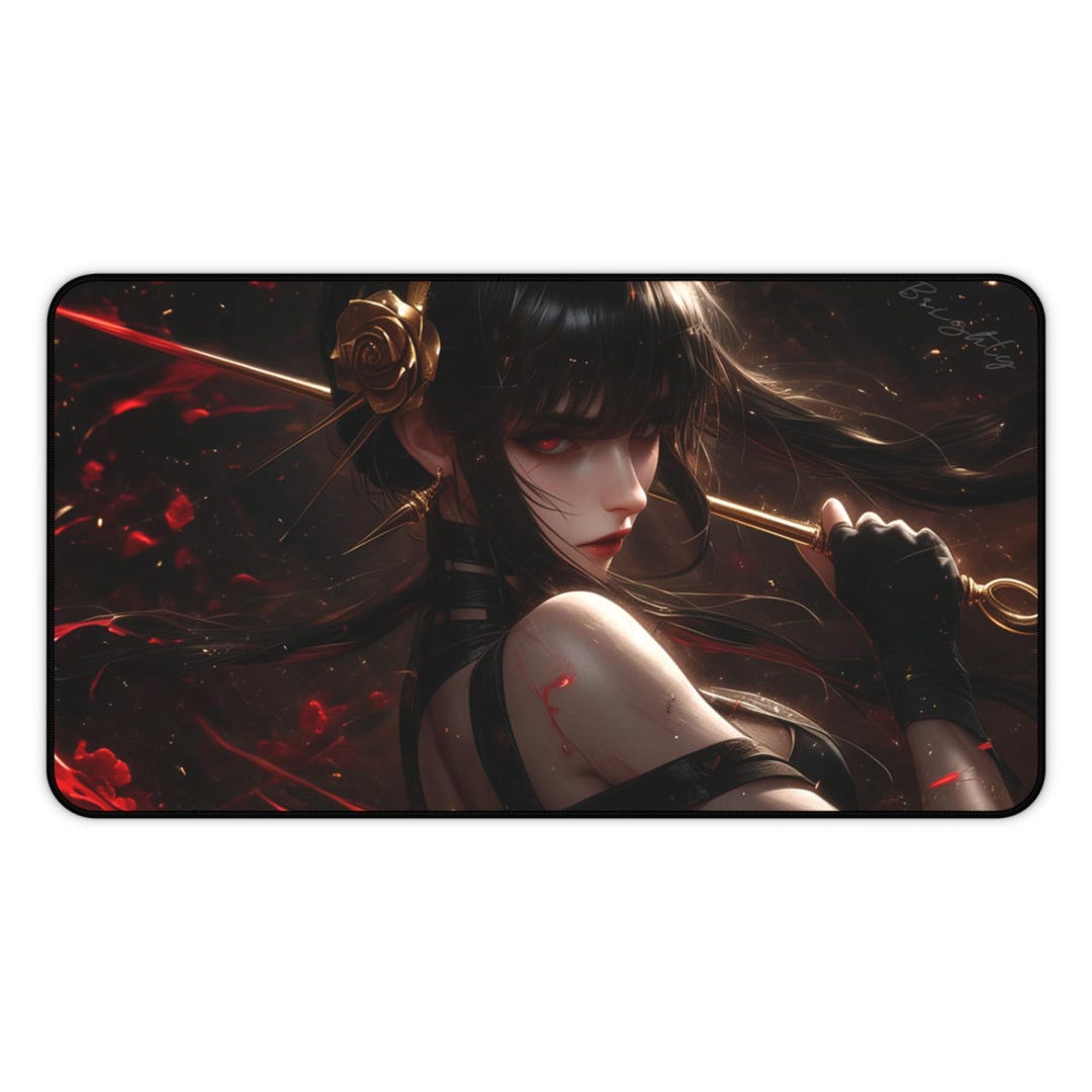 Anime Spy X Family Yor Forger Desk Mat for Gaming, Mouse Pad - Etsy