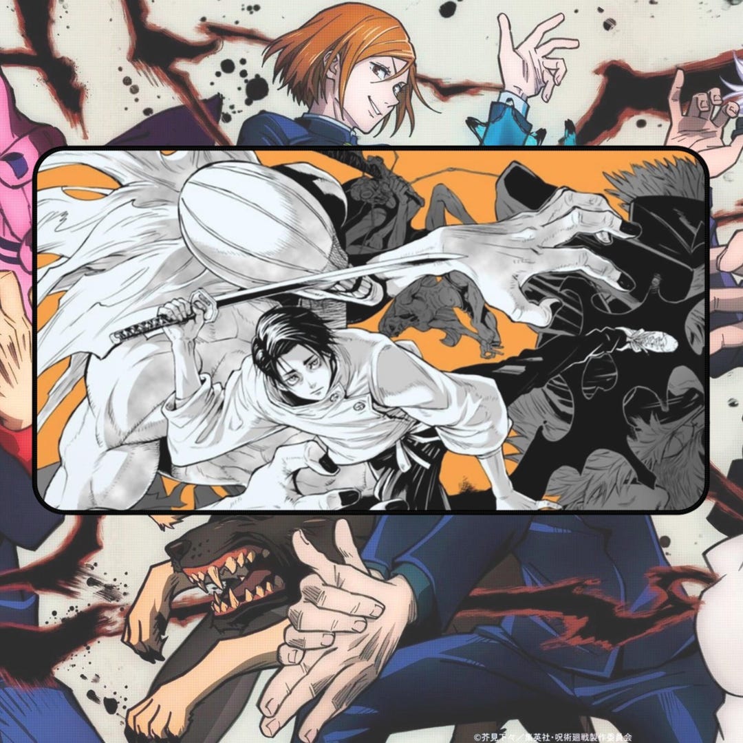 Anime Jujutsu Kaisen Yuta Okkotsu Desk Mat, Mouse Pad - Etsy