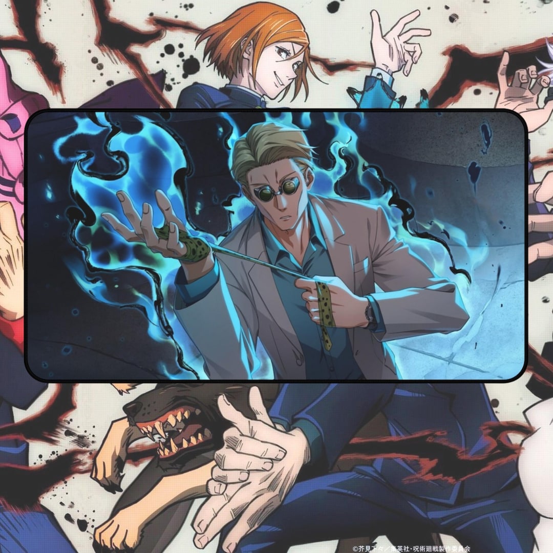 Anime Jujutsu Kaisen Kento Nanami Desk Mat, Mouse Pad - Etsy