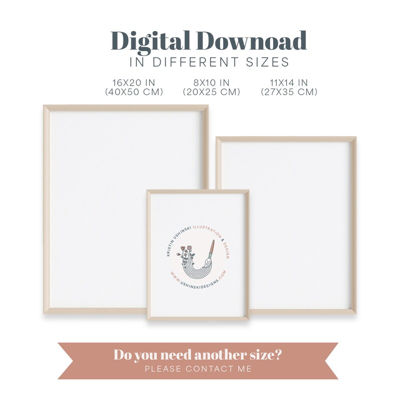 Animal Alphabet - Digital Download Watercolor Nursery Art. Whimsical ...
