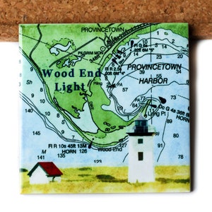 Coasters, Cape Cod Map Coasters, Lighthouse Decor, Cape Cod Lighthouses ...
