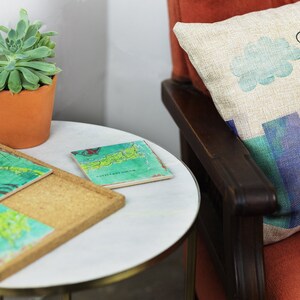 Cape Cod Map Coasters.cork Trivet.vacation Gift.beach Home Decor ...