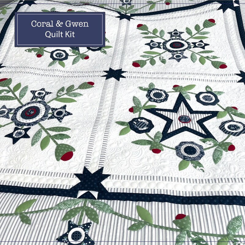 Applique Quilt Kit - Etsy