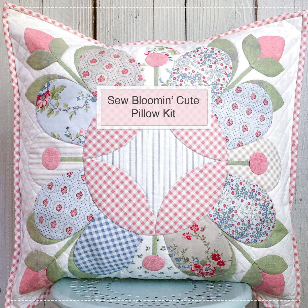 Sew Bloomin' Cute Pillow Kit - Sweet Liberty - Pattern by Christa Smith ...
