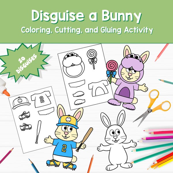 Easter Bunny Disguise - Etsy