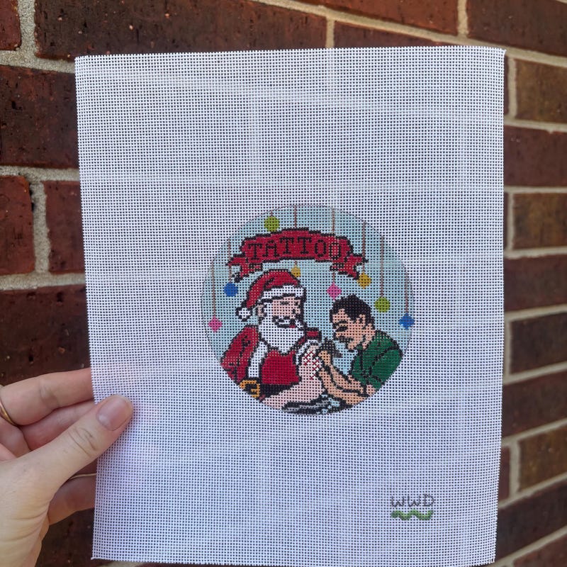 Silly Needlepoint Canvas - Etsy