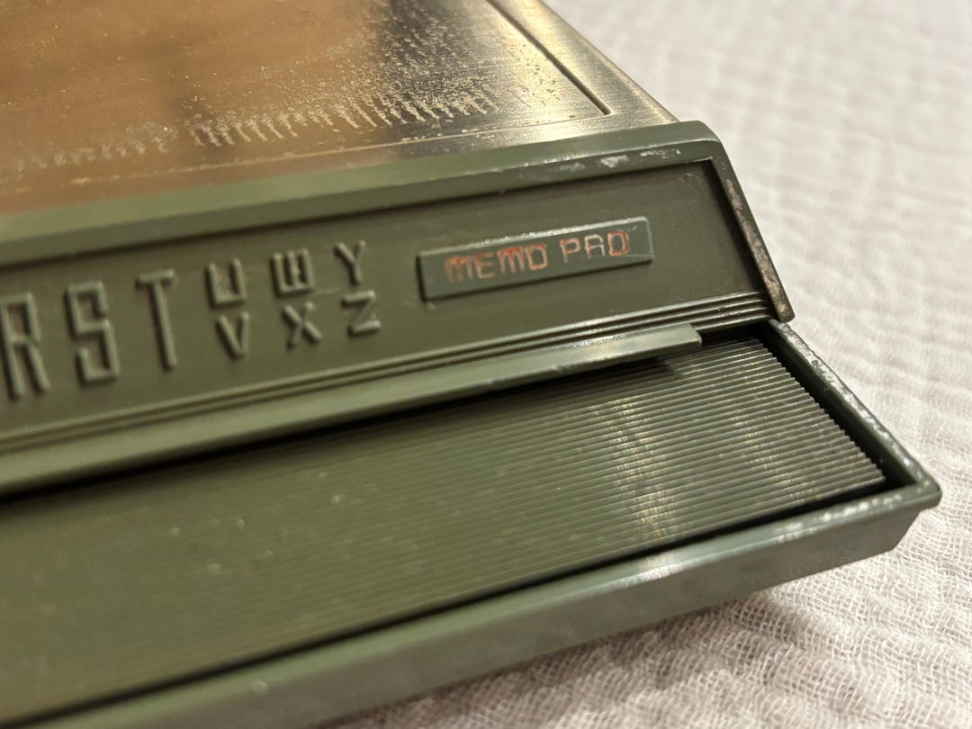 Vintage Rolodex Memo Pro Address Book | Retro Desk Organizer | Olive ...