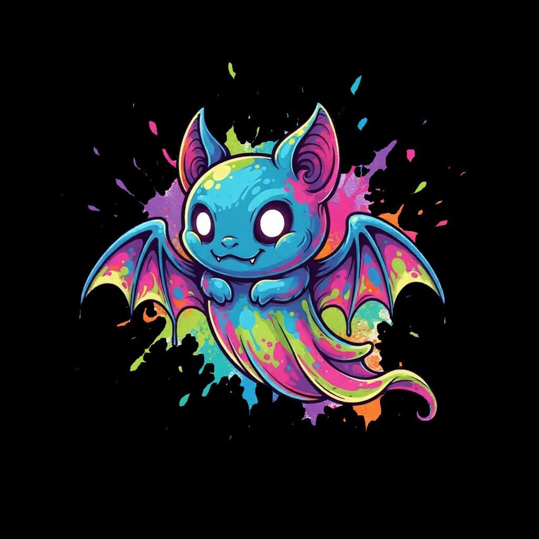 Creepy Cute, Kawaii Pet Cemetary Ghost Cuties, Cuties Bat , Spray Paint ...