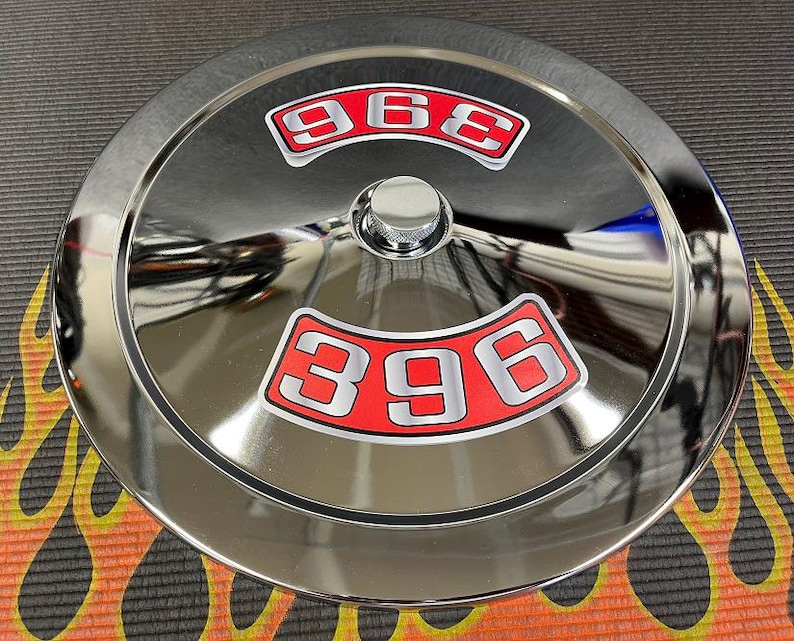 New 396 Air Cleaner Decal Sticker for Chevrolet C10 Corvette GMC ...