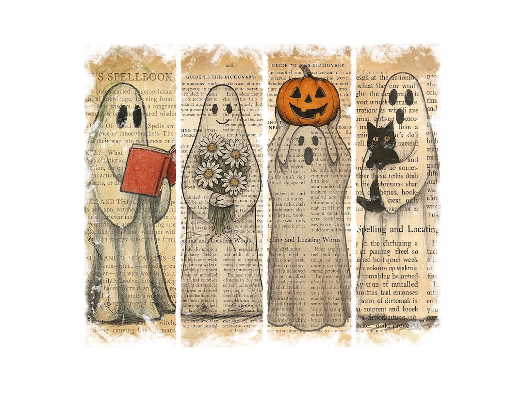 Vintage Old Newspaper Halloween Ghost PNG, Retro Newspaper Ghost Png ...