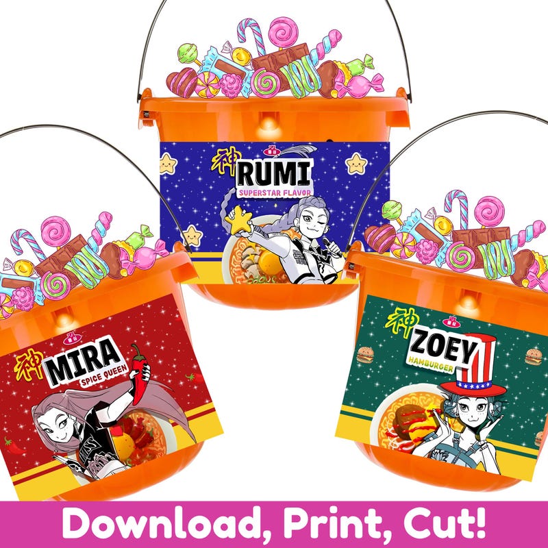 Huntrix Ramen - Etsy