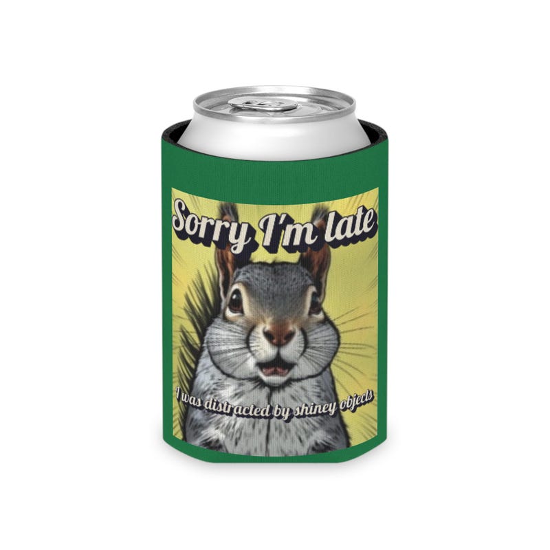Squirrel Koozie - Etsy