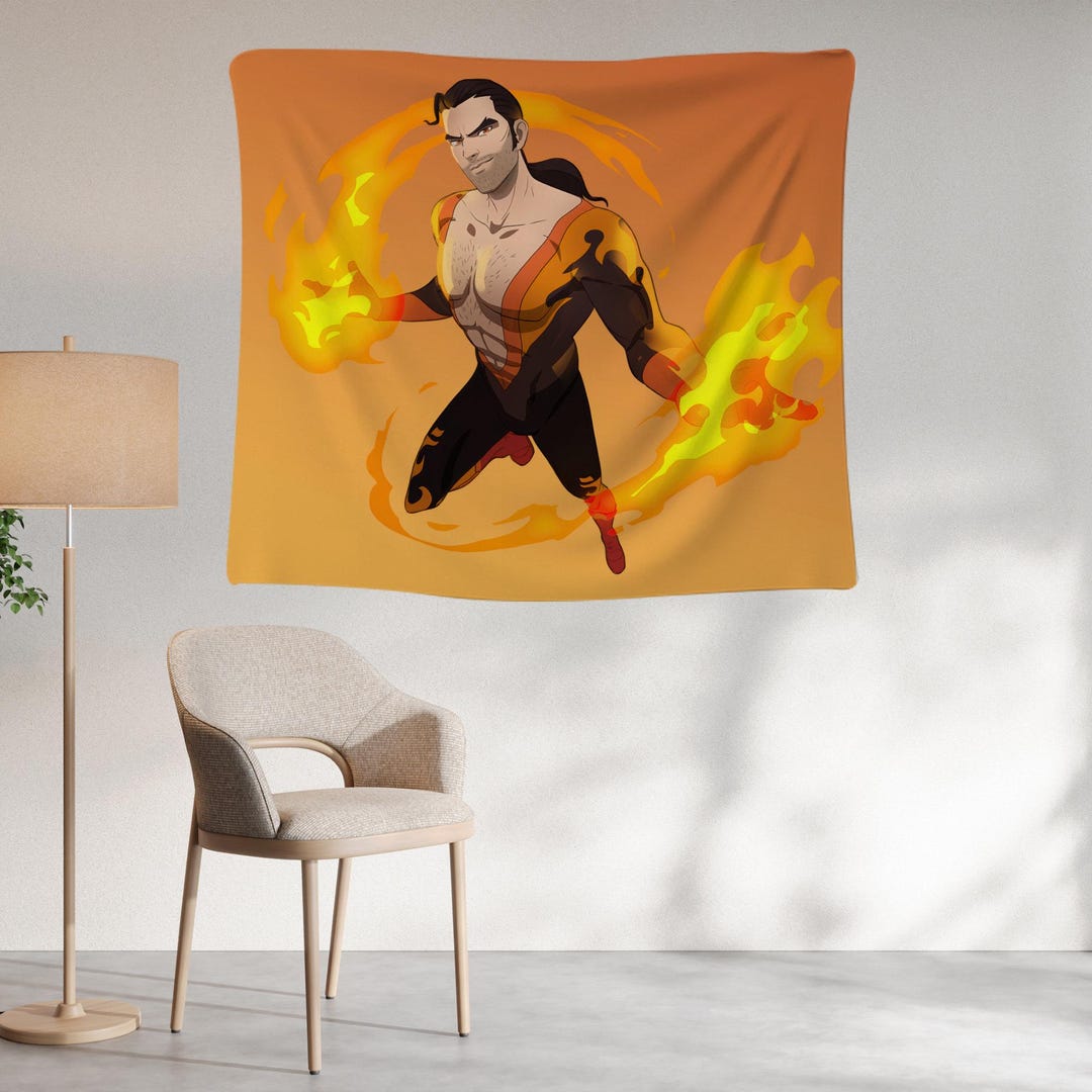 Dispatch Game Flambae Wall Hanging Tapestry, Dispatch Game Flambae ...