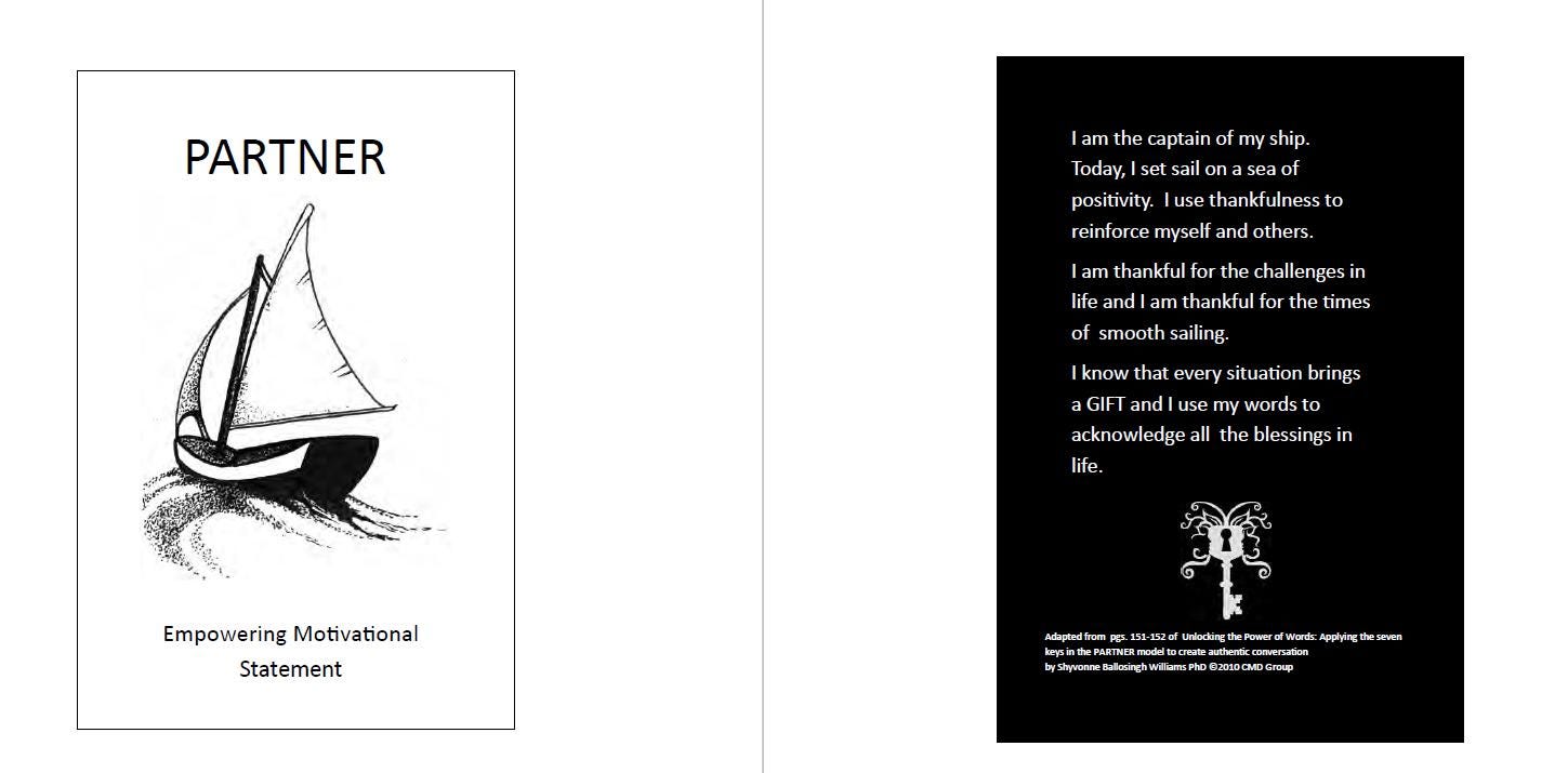 Printable Conversation Affirmation Cards | 4x6 Double-sided Empowering ...