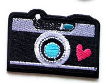 Camera Patch Camera Iron-on Patch - Etsy