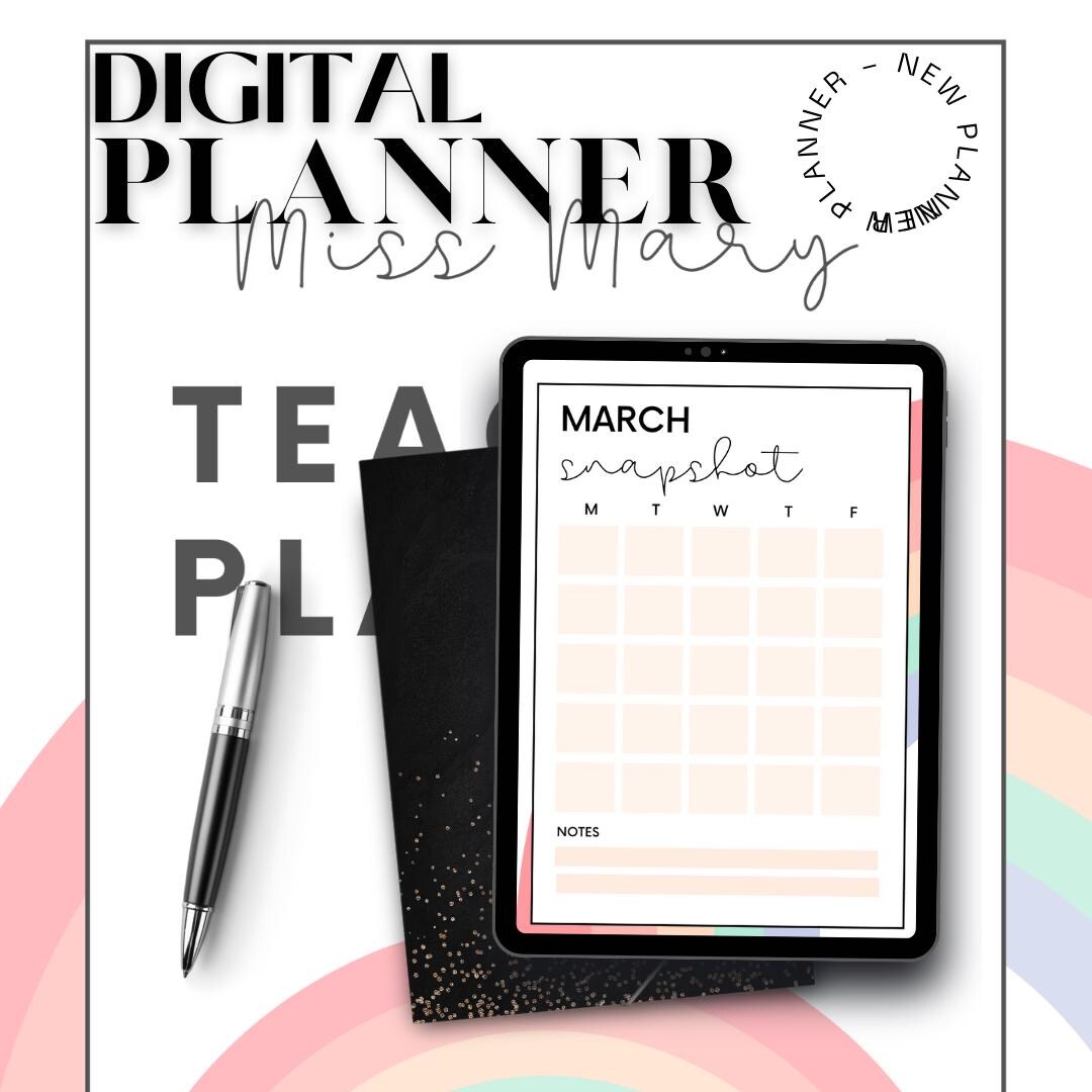 Teacher Planner | Printable Lesson Plan Book, Academic Calendar ...