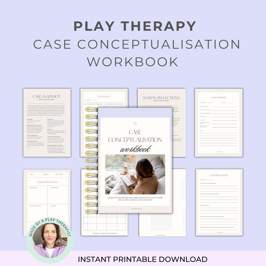 Play Therapy Case Conceptualisation Workbook: Therapist Templates for ...