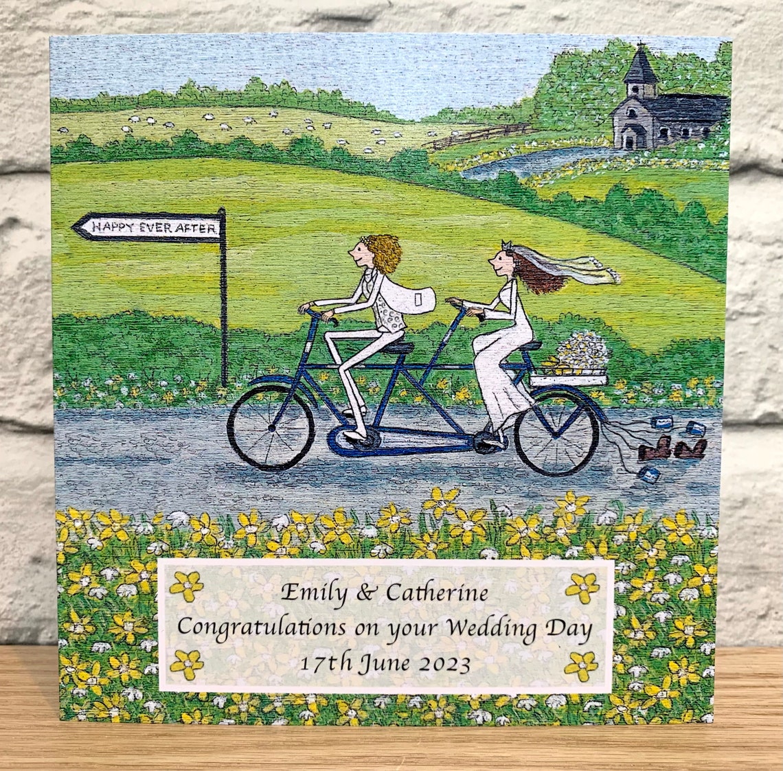 Gay Wedding Card Same Sex Wedding Card Lesbian Wedding Card Lgbt