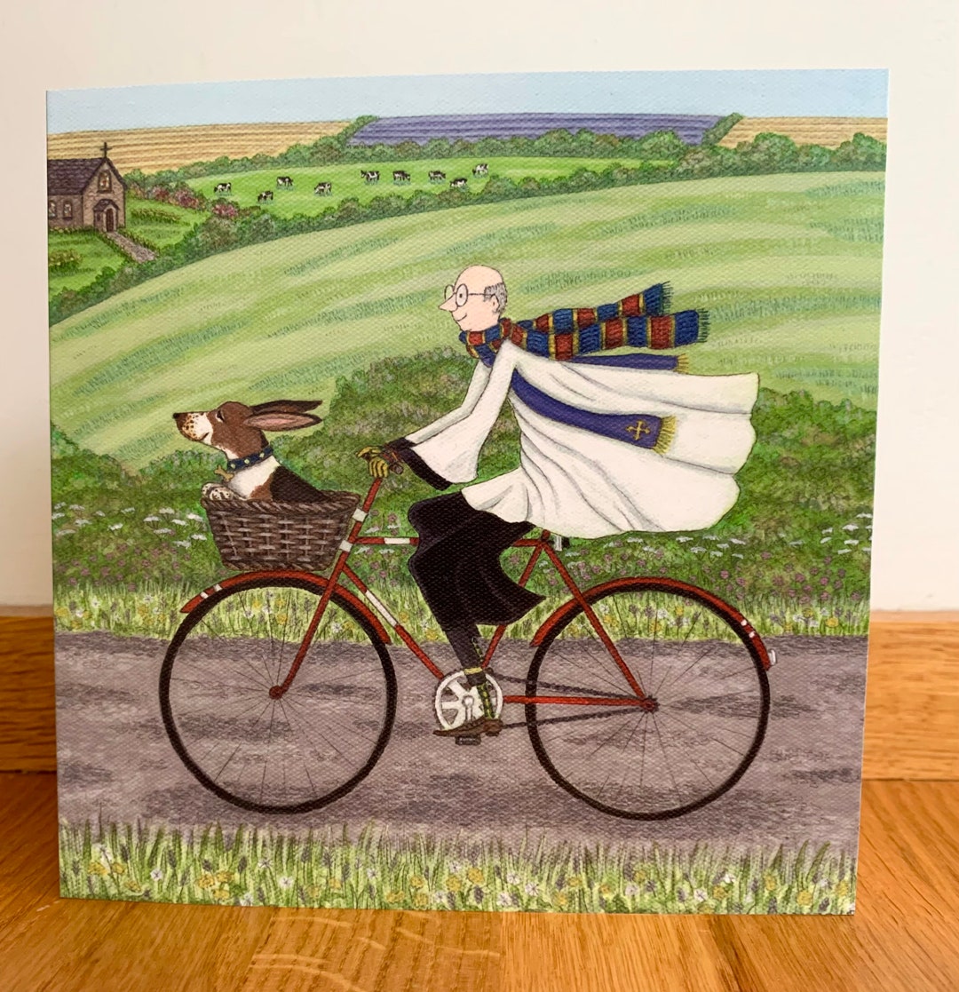 Vicar Greetings Card, Card for Vicar, Card for Priest, Wedding Card ...