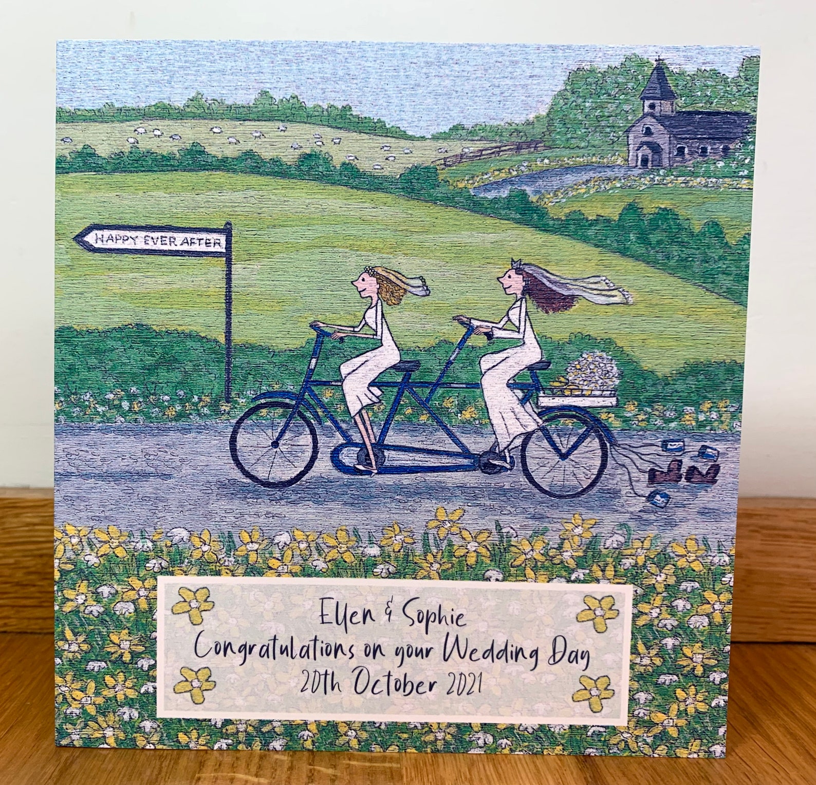 Gay Wedding Card Same Sex Wedding Card Lesbian Wedding Card Etsy Uk