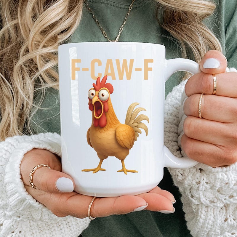 F Caw F Coffee Mug - Etsy