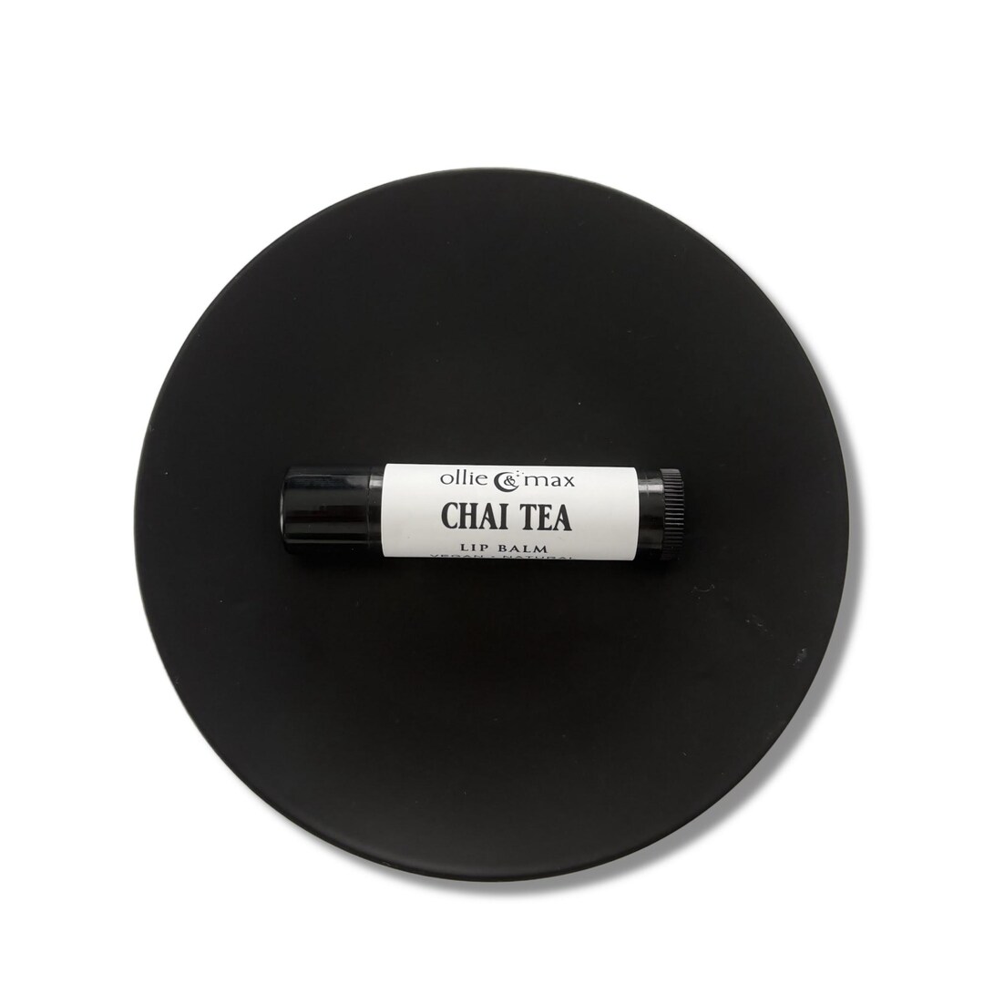 Chai Tea Vegan Lip Balm, Stocking Stuffer, Hanukah Gift, Party Favors ...