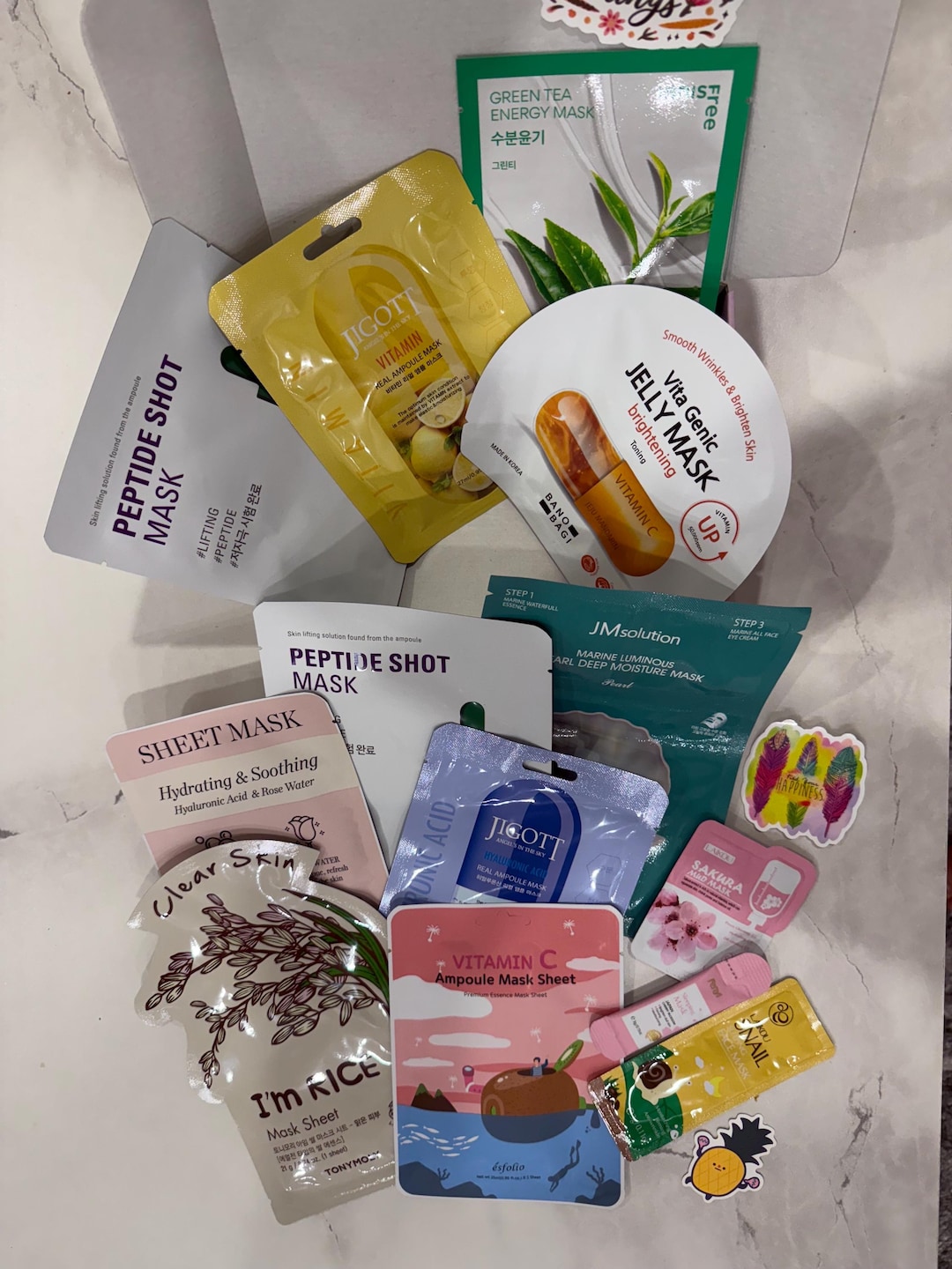 Skincare Sheet Mask Variety Pack K-beauty & J-beauty Favorites Self ...