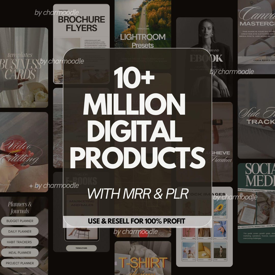 10+ Million Digital Products Bundle | Master Resell Rights MRR ...