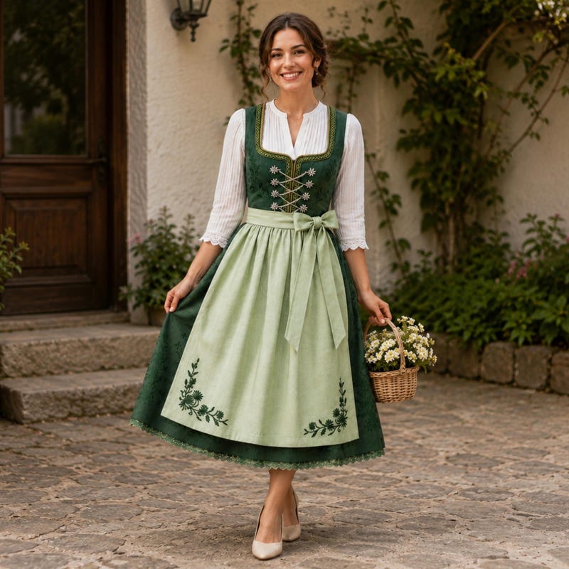 Blouse With Edelweiss - Etsy