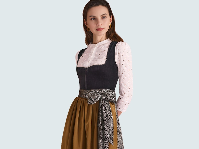 Handmade Oktoberfest Dirndl Dress | Authentic Alpine Trachten Outfit ...