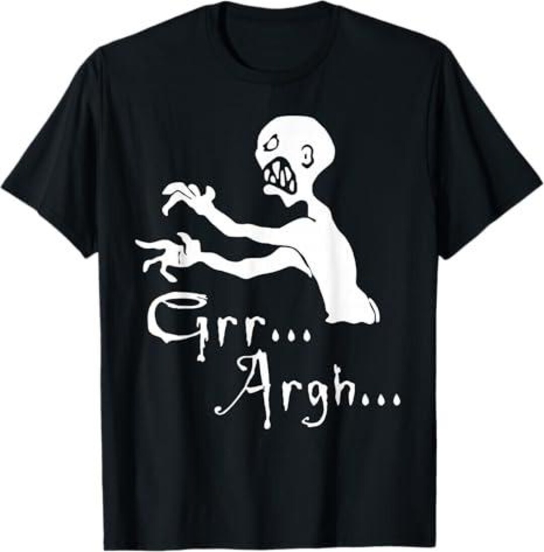 GRR Argh Retro Zombie - PNG File - Etsy