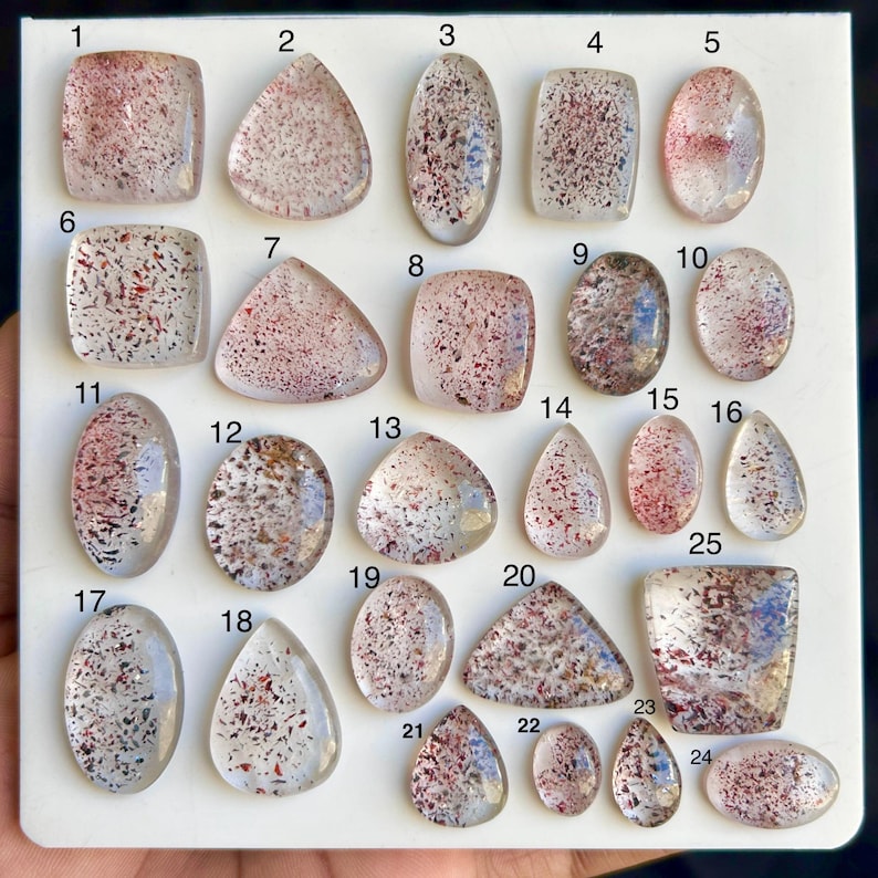 Super Seven Cabochon, Natural Melody Stone for Jewelry Making - Etsy
