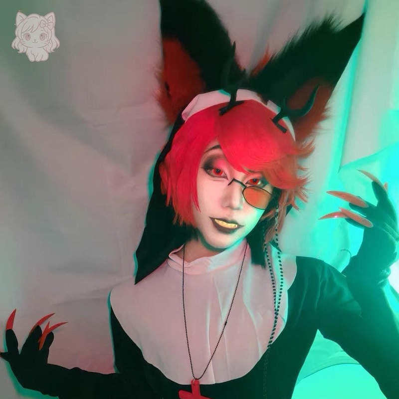 Hazbin Cosplay Wigs - Etsy