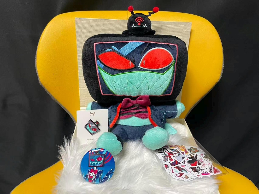 Hazbin Hotel Vox Plush Toy Gift Box – Perfect for Fans & Gifts - Etsy