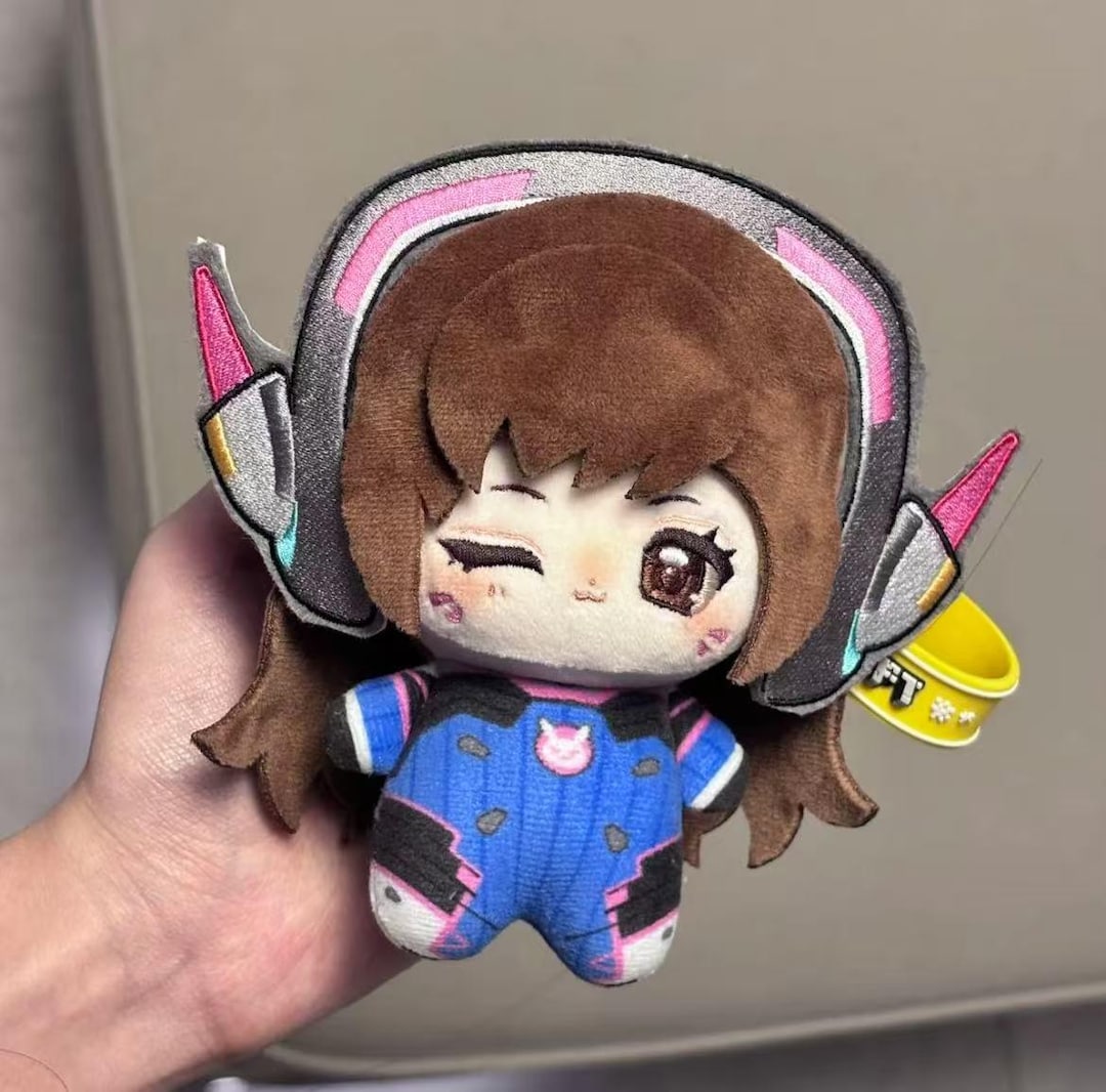 Inspired by Ow2 – DVA Plush Doll | 10cm | Handmade Cotton Figure - Etsy