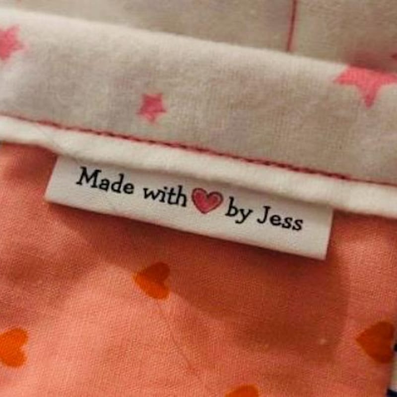 Custom Fabric Stickers - Etsy