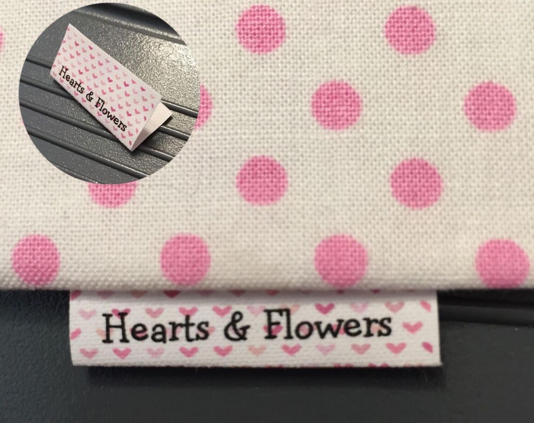 Sewing Label/tags Custom, Precut, Frayless, Folded Sewing Labels/tags ...
