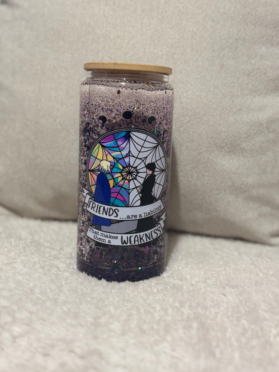 Wednesday Snow Globe Tumblers - Etsy UK