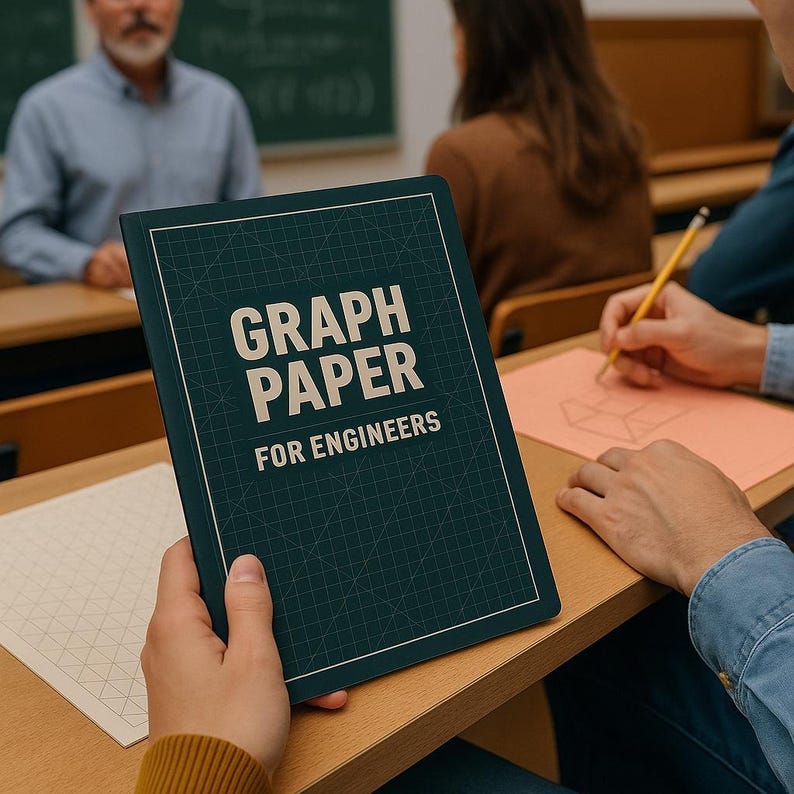 Engineering Graph Paper Printable: US Letter, Isometric Grids (digital ...