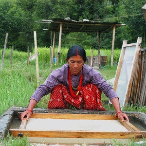 Nepalese Handmade Artists Paper, Calligraphy, Crafts, Collage, Smooth ...